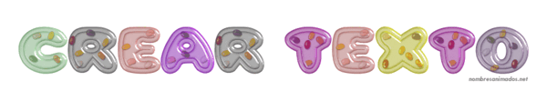 Gifs Animados de crear texto.
