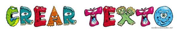Gifs Animados de crear texto.