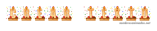 Gifs Animados de crear texto.