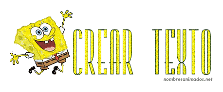 Gifs Animados de crear texto.