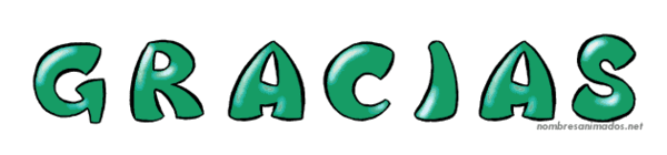 Gifs Animados de gracias.