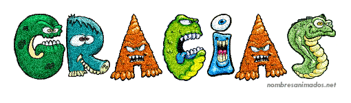 Gifs Animados de gracias.