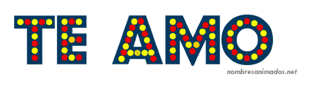 Gifs Animados de te amo