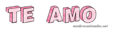 Gifs Animados de te amo