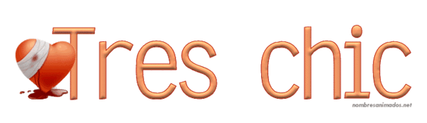 Gifs Animados de tres chic.