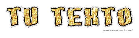 Gifs Animados de tu texto.