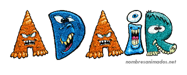 Gifs Animados del Nombre Adair. Imágenes gifs. Firmas animadas