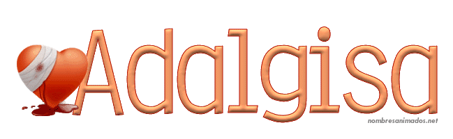Gifs Animados del Nombre Adalgisa. Imágenes gifs. Firmas animadas