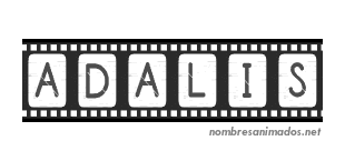 Gifs Animados del Nombre Adalis. Imágenes gifs. Firmas animadas
