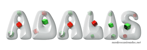 Gifs Animados del Nombre Adalis. Imágenes gifs. Firmas animadas