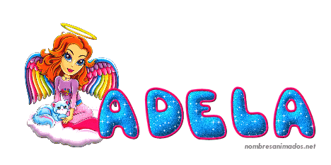 Gifs Animados del Nombre Adela. Imágenes gifs. Firmas animadas