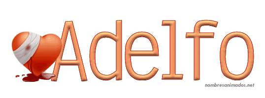 Gifs Animados del Nombre Adelfo. Imágenes gifs. Firmas animadas