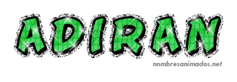 Gifs Animados del Nombre Adirán. Imágenes gifs. Firmas animadas