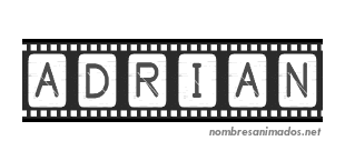 Gifs Animados del Nombre Adrián. Imágenes gifs. Firmas animadas