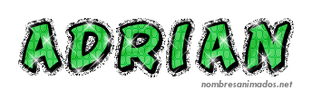 Gifs Animados del Nombre Adrián. Imágenes gifs. Firmas animadas