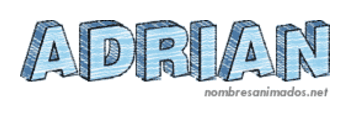 Gifs Animados del Nombre Adrián. Imágenes gifs. Firmas animadas