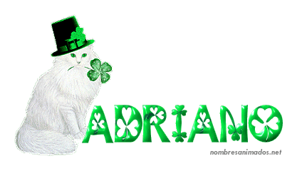 Gifs Animados del Nombre Adriano. Imágenes gifs. Firmas animadas