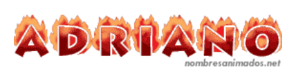 Gifs Animados del Nombre Adriano. Imágenes gifs. Firmas animadas