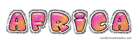 Gifs Animados del Nombre África. Imágenes gifs. Firmas animadas