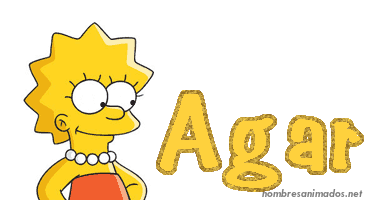 Gifs Animados del Nombre Agar. Imágenes gifs. Firmas animadas