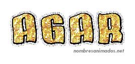Gifs Animados del Nombre Agar. Imágenes gifs. Firmas animadas