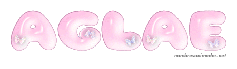 Gifs Animados del Nombre Aglae. Imágenes gifs. Firmas animadas