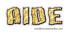 Gifs Animados del Nombre Aide. Imágenes gifs. Firmas animadas