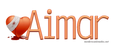 Gifs Animados del Nombre Aimar. Imágenes gifs. Firmas animadas