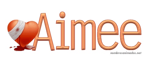Gifs Animados del Nombre Aimee. Imágenes gifs. Firmas animadas