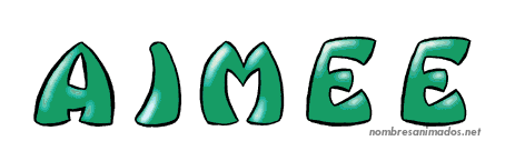 Gifs Animados del Nombre Aimee. Imágenes gifs. Firmas animadas