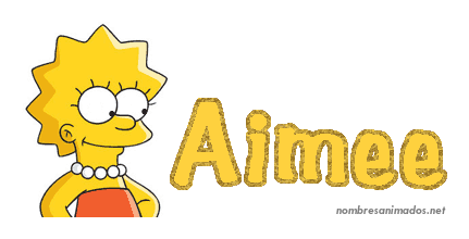 Gifs Animados del Nombre Aimee. Imágenes gifs. Firmas animadas