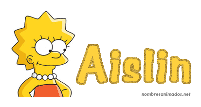 Gifs Animados del Nombre Aislin. Imágenes gifs. Firmas animadas