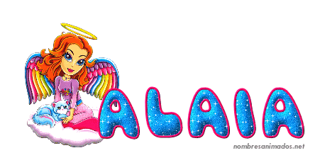Gifs Animados del Nombre Alaia. Imágenes gifs. Firmas animadas