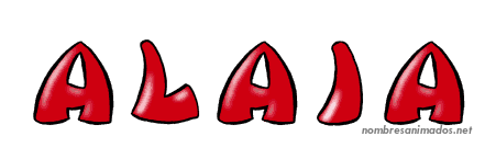 Gifs Animados del Nombre Alaia. Imágenes gifs. Firmas animadas