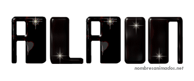 Gifs Animados del Nombre Alain. Imágenes gifs. Firmas animadas