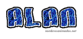 Gifs Animados del Nombre Alan. Imágenes gifs. Firmas animadas