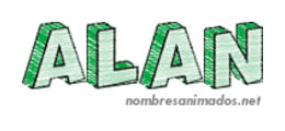 Gifs Animados del Nombre Alan. Imágenes gifs. Firmas animadas