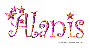 Gifs Animados del Nombre Alanis. Imágenes gifs. Firmas animadas