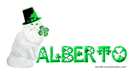 Gifs Animados del Nombre Alberto. Imágenes gifs. Firmas animadas