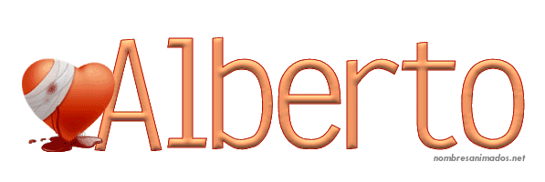 Gifs Animados del Nombre Alberto. Imágenes gifs. Firmas animadas