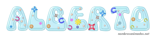 Gifs Animados del Nombre Alberto. Imágenes gifs. Firmas animadas