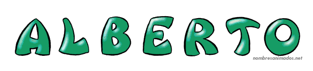 Gifs Animados del Nombre Alberto. Imágenes gifs. Firmas animadas