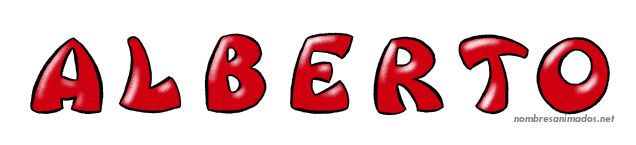 Gifs Animados del Nombre Alberto. Imágenes gifs. Firmas animadas