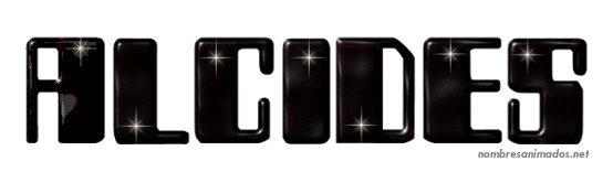 Gifs Animados del Nombre Alcides. Imágenes gifs. Firmas animadas