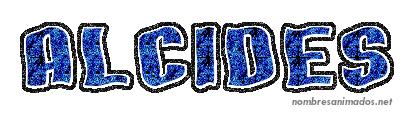 Gifs Animados del Nombre Alcides. Imágenes gifs. Firmas animadas
