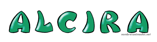 Gifs Animados del Nombre Alcira. Imágenes gifs. Firmas animadas