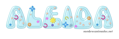 Gifs Animados del Nombre Aleida. Imágenes gifs. Firmas animadas