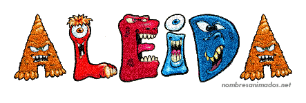 Gifs Animados del Nombre Aleida. Imágenes gifs. Firmas animadas
