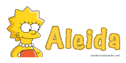 Gifs Animados del Nombre Aleida. Imágenes gifs. Firmas animadas