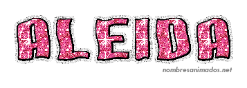 Gifs Animados del Nombre Aleida. Imágenes gifs. Firmas animadas